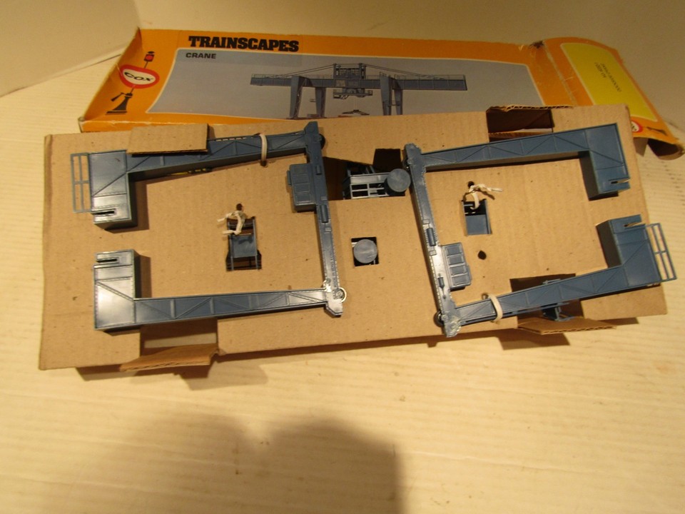 COX HO SCALE TRAINSCAPES CRANE MODEL KIT TRAIN RAILROAD BUILDING ...