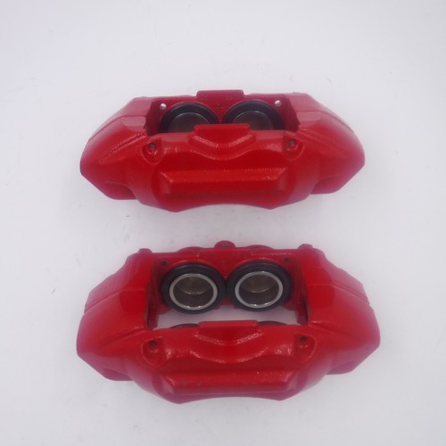 Pair Front Red Brake Calipers Conversion For 2019-2021 Chevy Silverado ...