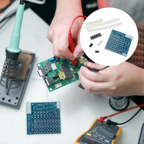 2 Sets Practice Soldering Board Project Kit for Adults Pcb Circuit | eBay