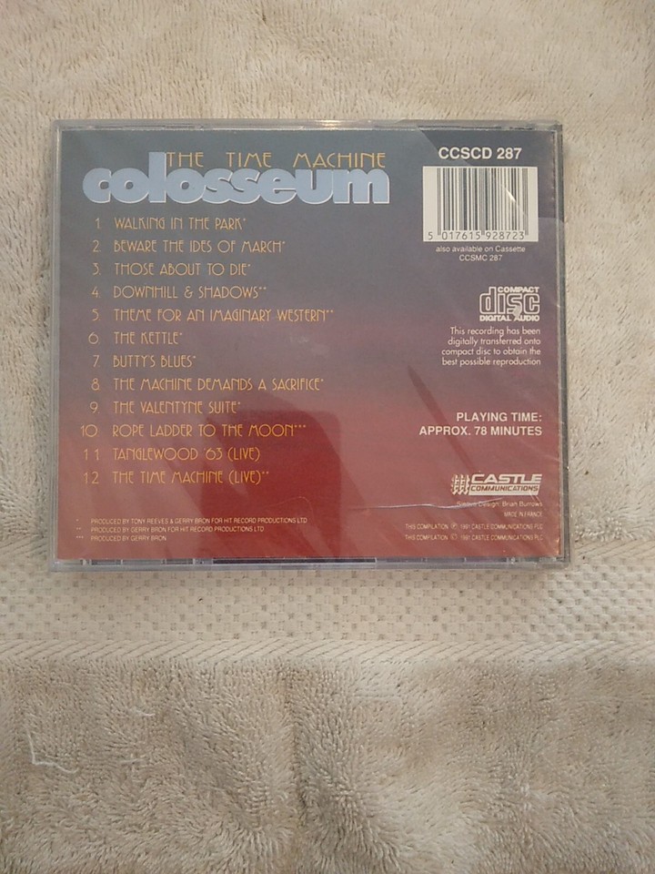 Colosseum - The Time Machine (CD) Collectors Series Sealed CD | eBay