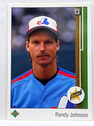 1989 UPPER DECK - RANDY JOHNSON ROOKIE CARD - EXPOS | eBay