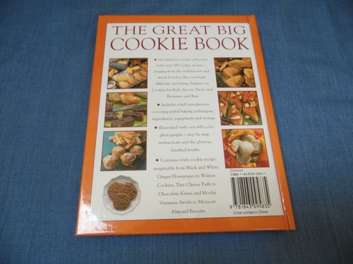 Great Big Cookie Book Over 200 Recipes for Cookies Brownies by Hilaire ...