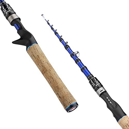EOW XPEDITE PRO Portable Telescopic Casting and Spinning Fishing Rods ...