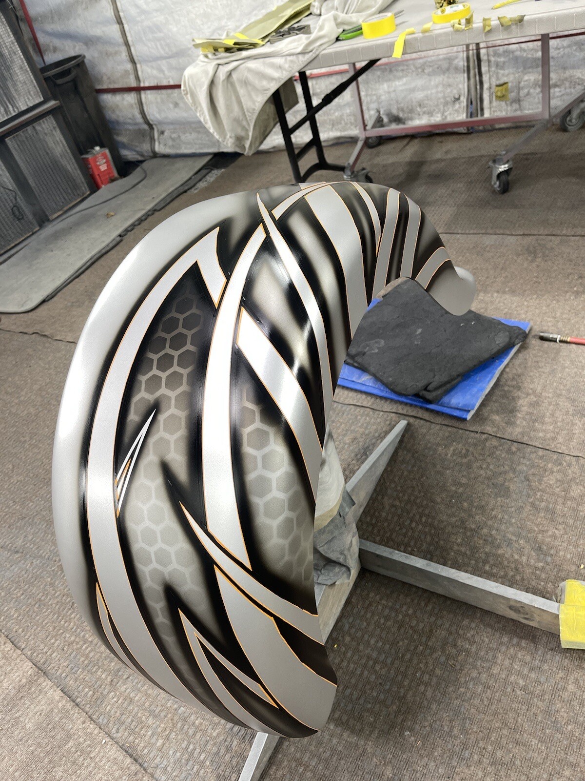 1 gallon Bright Fine Aluminum SILVER PAINT, Urethane Basecoat ...