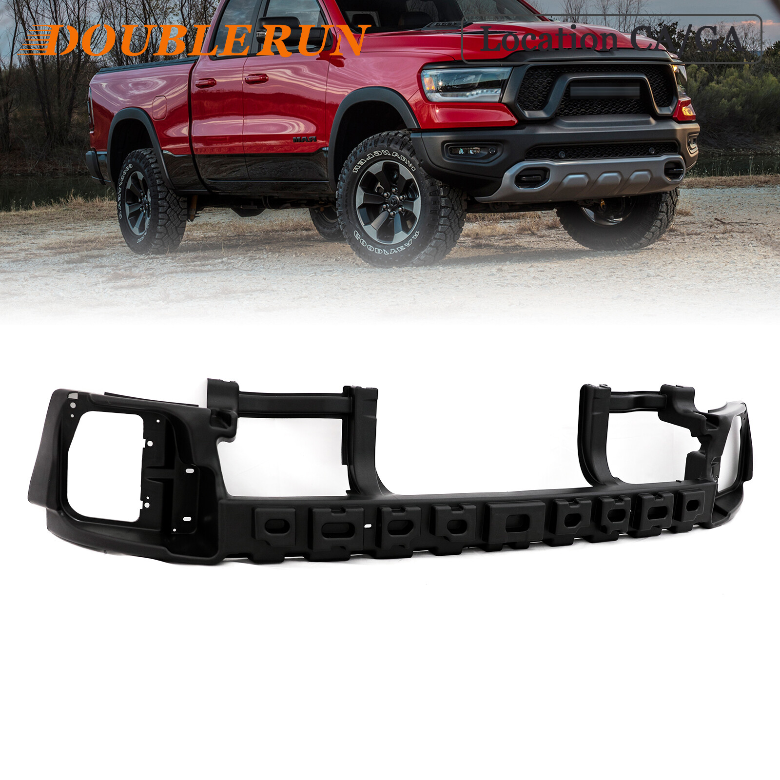 2013-2022 Dodge Ram 1500 All Cab Types Front Bumper Absorber 68145441AC ...