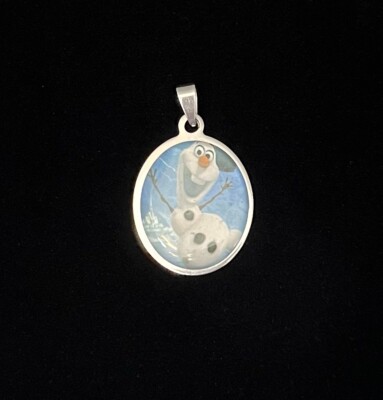 DISNEY FROZEN OLAF Silver Tone CHARM | eBay