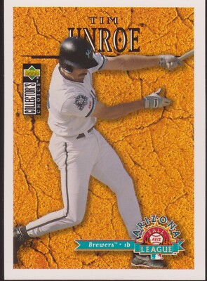 1996 Collector’s Choice #662 Tim Unroe Milwaukee Brewers Baseball ...