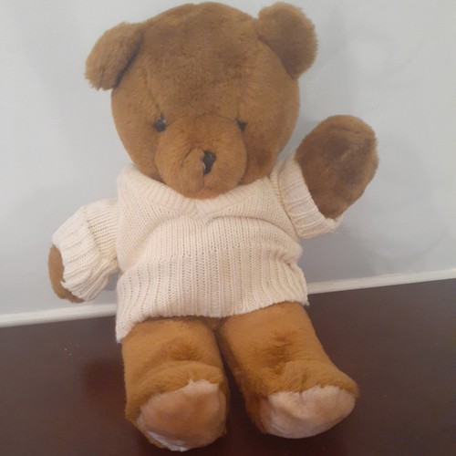 VINTAGE 1983 CAROUSEL BY GUY TEDDY BEAR w CREAM SWEATER 18" | eBay