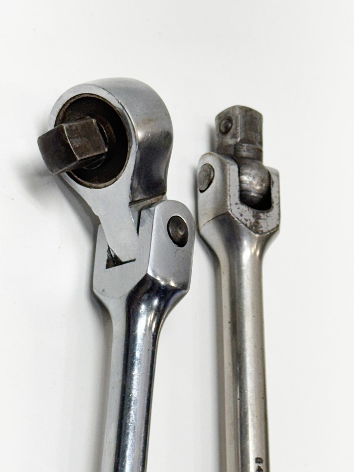 Proto Professional 1/2" Drive Flex Ratchet Breaker Bar Set Lot - 5457 ...