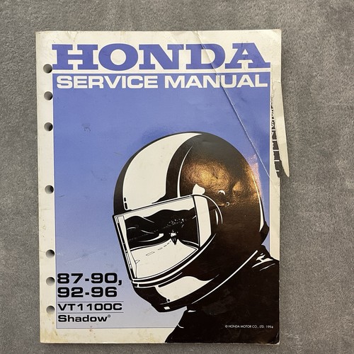 1987-1990 1992-1995 VT1100C SHADOW FACTORY SERVICE MANUAL 61MM807 | eBay