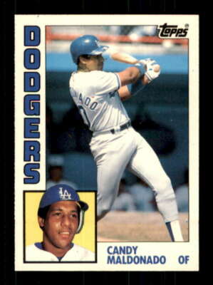1984 Topps Tiffany #244 Candy Maldonado NM/NM+ Dodgers 232801 | eBay