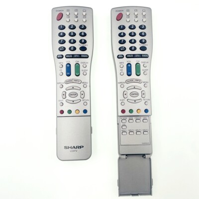 Original Sharp LCD TV Remote Control GA492WJSA For LC-32BD6X LC-37BD6X ...