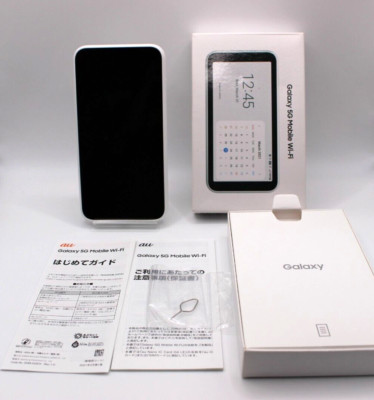 SAMSUNG Galaxy 5G Mobile Wifi SCR01 Sim Free Portable Router Wireless ...