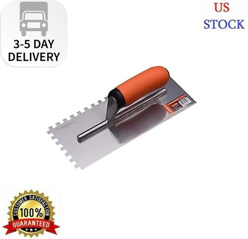 Edward Tools Squared Notch Tile and Flooring Trowel - 1/4” X 1/4” X 1/4 ...