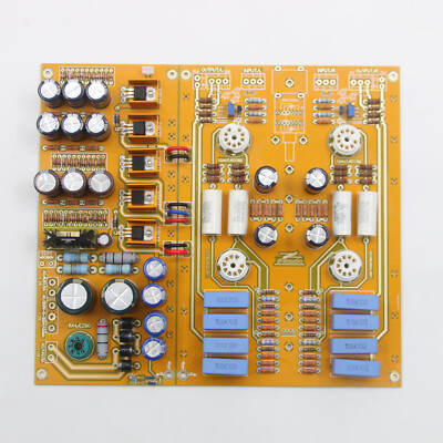 HiFi 12AU7+ECC88 Tube Full Balance Preamplifier Board Base On ARC ...