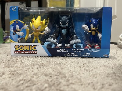 Sonic The Hedgehog Jakks Pacific 3-Pack Forms Werehog Soap Shoes Grind ...