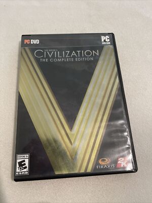 Civilization V Civ V 5 The Complete Edition PC DVD Strategy Game ...