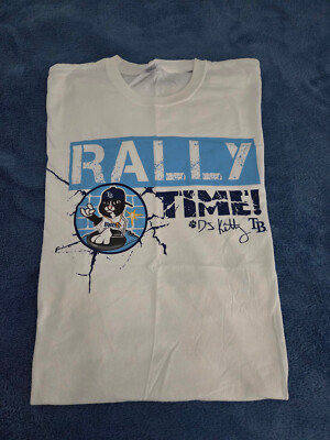 Tampa Bay Florida Rays DJ Kitty Cat Rally Time MLB Baseball Tee T Shirt ...