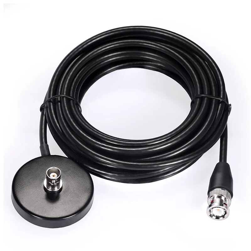 CB Band Antenna 27MHz BNC Magnetic Base & 3M Coaxial Cable Kit for ...