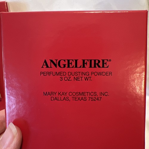 Vintage Womens Angelfire Perfumed Dusting Powder 3oz by Mary Kay NEW W3 ...