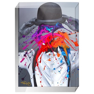 Dapper Dan Kre8 Kevin Vigil Kube Acrylic Art Block Painting Print | eBay