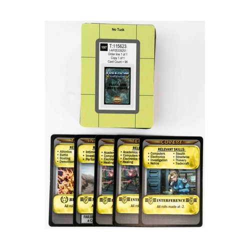 Evil Beagle RPG Freedom Squadron - Plans & Operations Deck NM | eBay