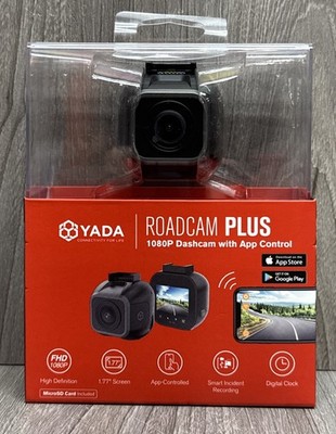 YADA Roadcam PLUS 1080P Dash Cam with App Control & Smart (NEW SEALED ...