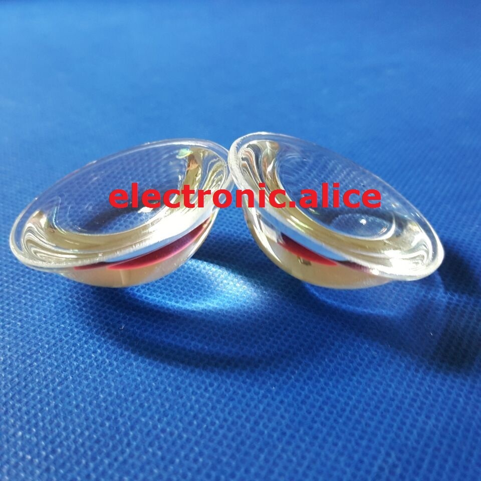 44mm Optical Glass Lens Collimator Plano-Convex for Led Projector & Led ...