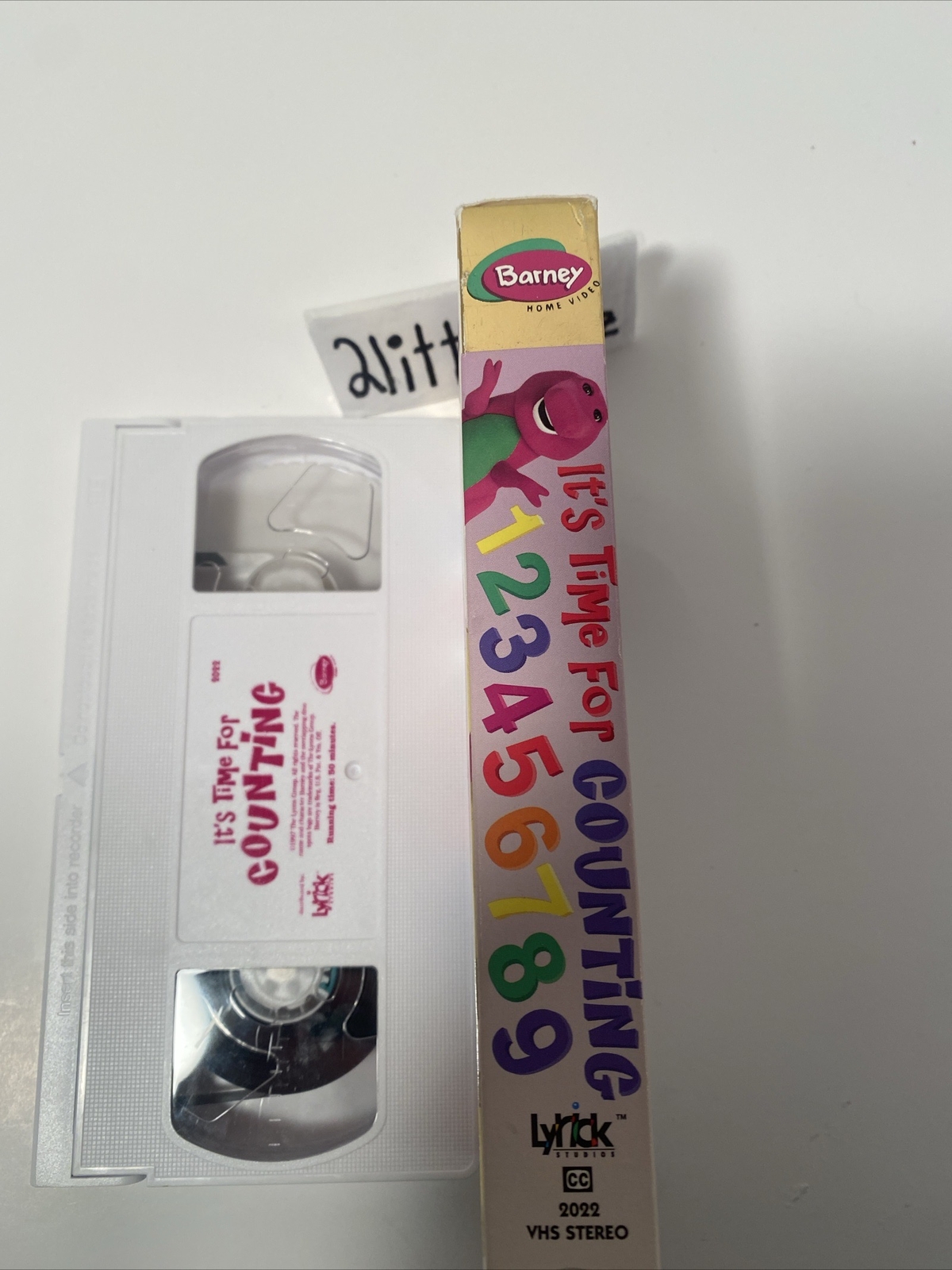 Barney It’s Time For Counting Classic Collection VHS Sing Along Songs ...