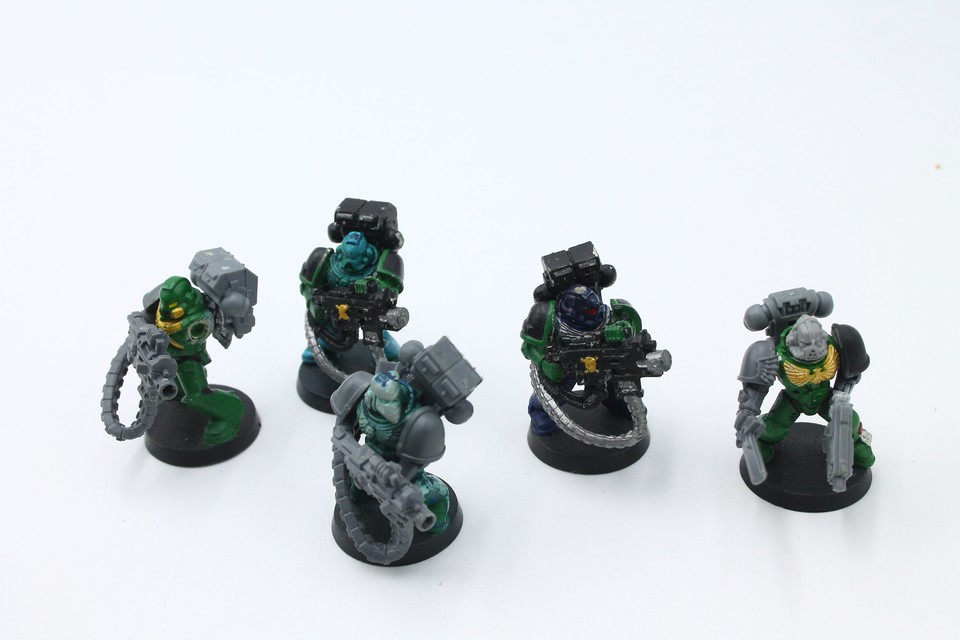 Warhammer 40K Space Marine: Devastator Squad (5, OOP), Terminator Squad ...