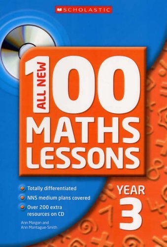 All New 100 Maths Lessons Year 3 By Ann Morgan | eBay