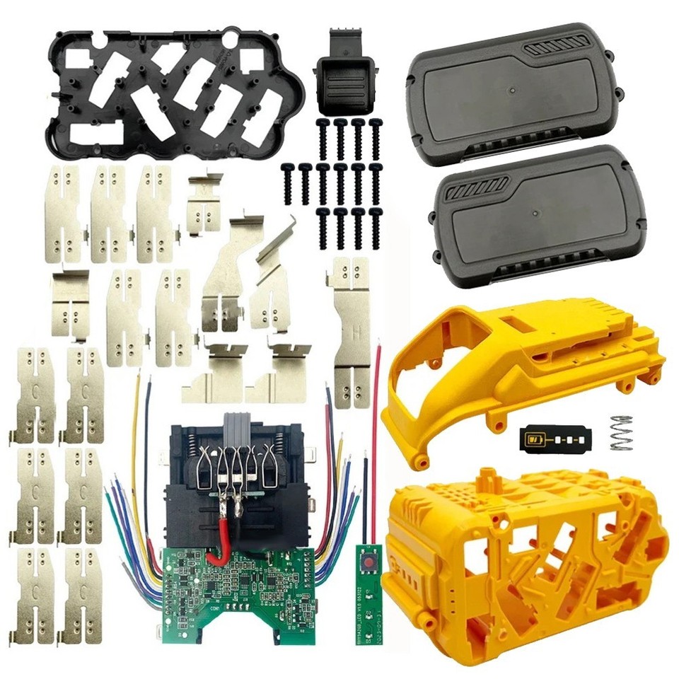 21700 Battery Case Battery Assembly PCB Board Replacement Plastic ...