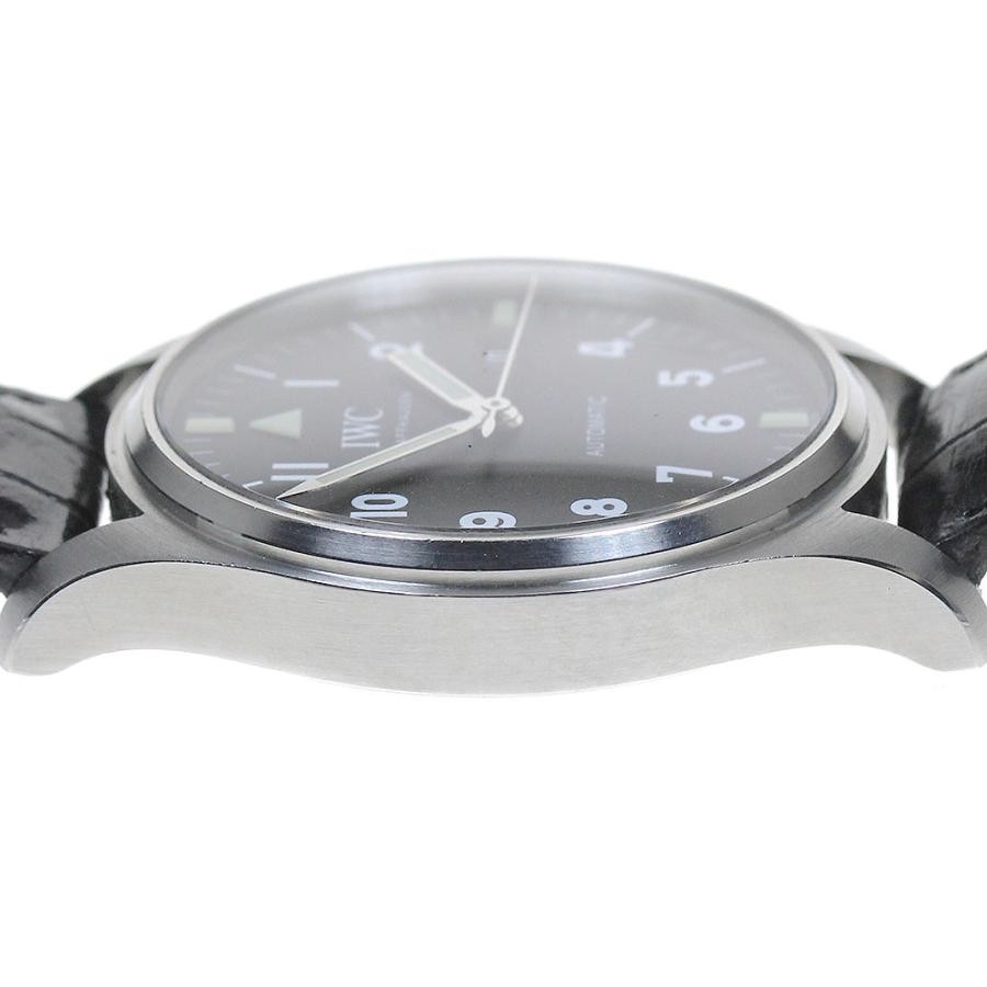 IWC SCHAFFHAUSEN MARK XVIII TRIBUTE TO MARK XI 40mm SS Black Dial #C335 ...