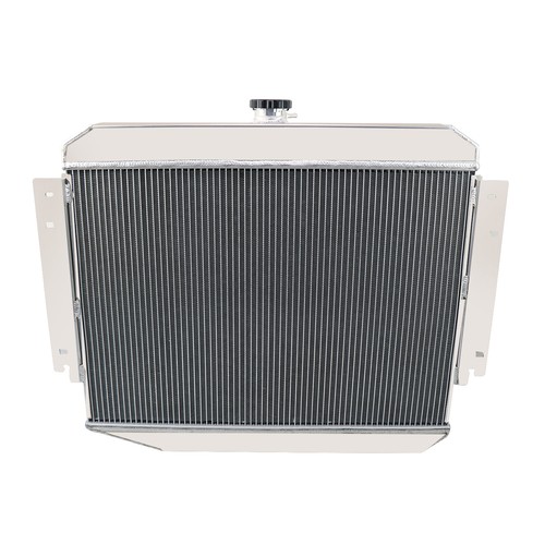 3-Row Aluminum Radiator Fit 1971-1979 Dodge D100 D150 D200 W100 W200 V8 ...