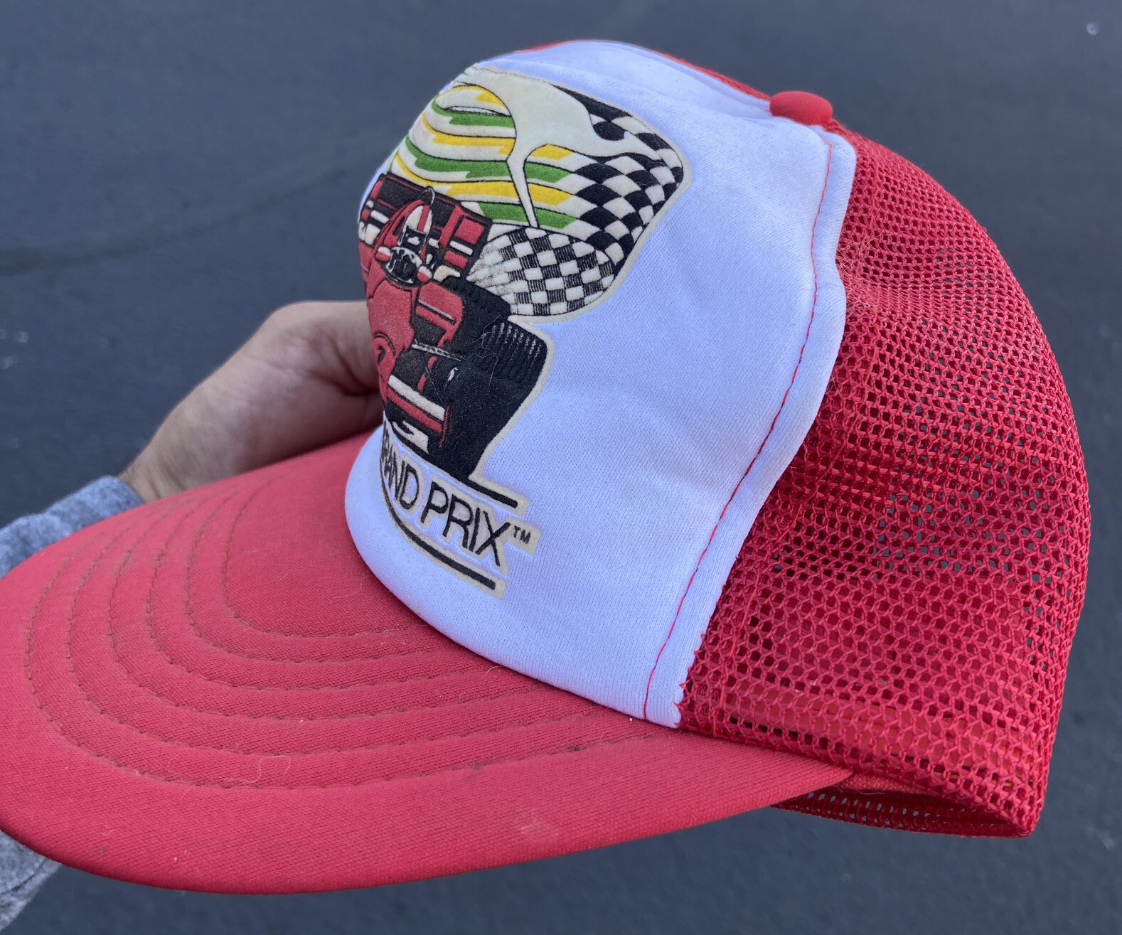 Vintage 1985 Australian F1 Grand Prix Trucker Cap Hat Snapback Retro | eBay