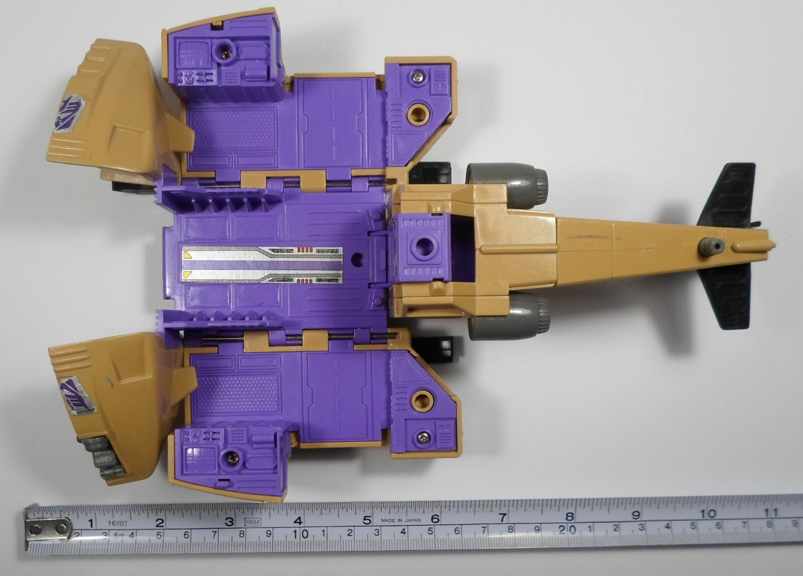 HASBRO VTG 1989 TRANSFORMERS G1 MICROMASTERS SKYHOPPER HELICOPTER ...