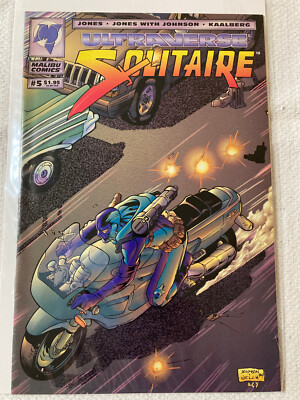 Ultraverse Solitaire #5 1994 VF+/NM Malibu Jones/Johnson/Kaalberg | eBay