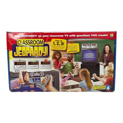 Classroom Jeopardy! Educational Insights EI-7910 School Game | eBay