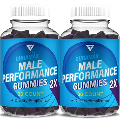 (2 Pack) Duramax Gummies, Duremax Performance Gummy Supplement (2 Month ...