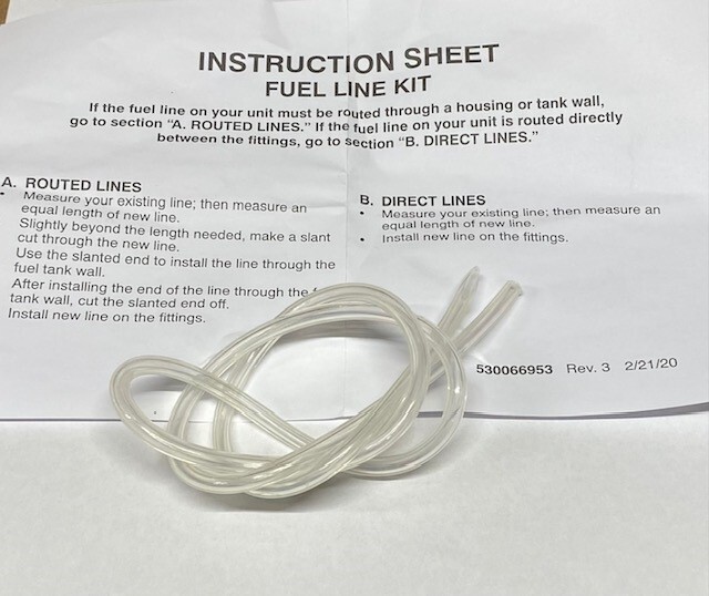 Genuine Poulan/Weedeater 530069216 Tank Purge Line Kit | eBay