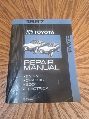 1997 Toyota Rav4 Rav 4 Service Shop Repair Workshop Manual FACTORY OEM ...