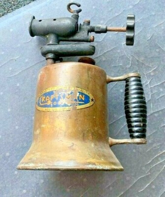Antique Craftsman Torch Lamp "not sure if it work" | eBay