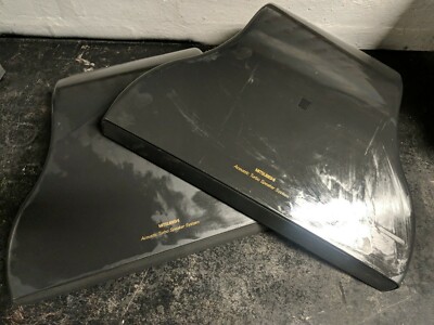 A pair of Mitsubishi acoustic turbo speaker system retro good quality ...