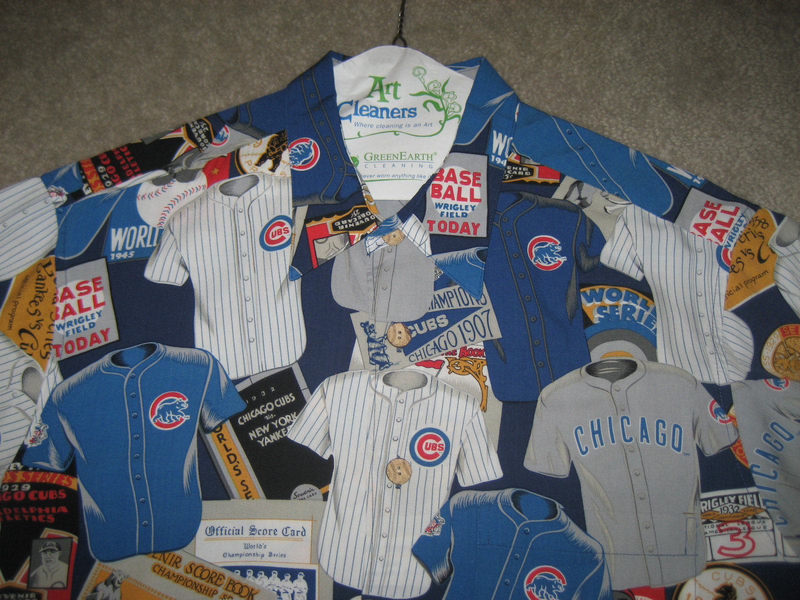 CHICAGO CUBS HAWAIIAN SHIRT 'CUBBIES UNIFORM LEGACY' … - Gem