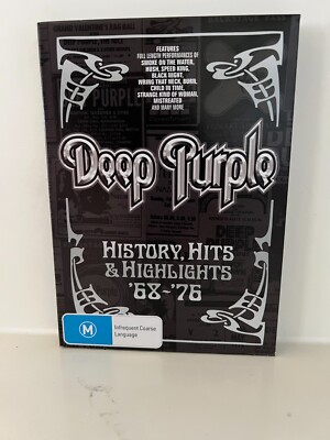 Deep Purple History, Hits & Highlights '68-'76 2 DISC Region All Brand ...