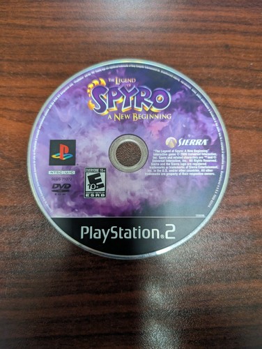 The Legend of Spyro: A New Beginning (PS2) NO TRACKING - DISC ONLY ...
