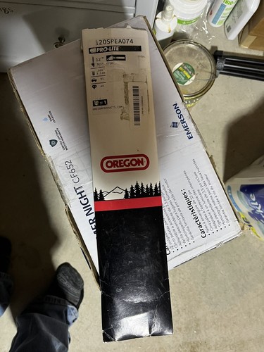 Genuine Oregon 120SPEA074 12" Guide Bar Pro-Lite 91 | eBay