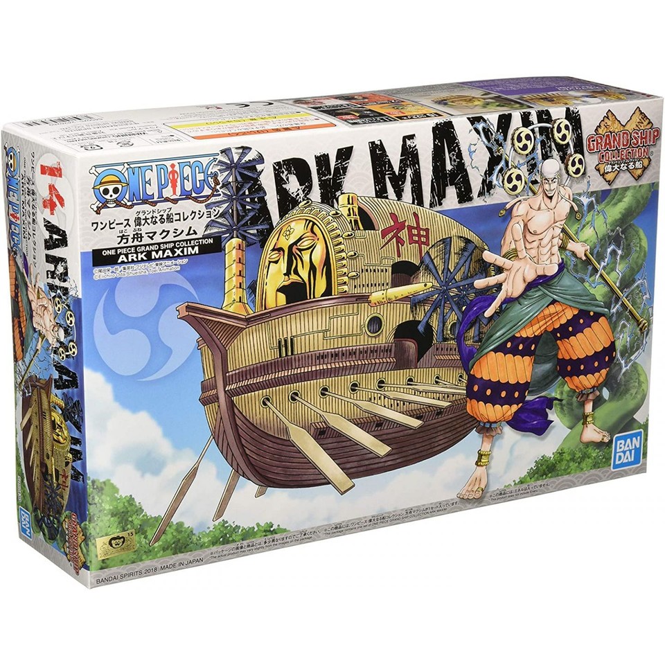One piece Ark Maxim Model Kit Grand Ship Collection #14 Bandai Japan ...