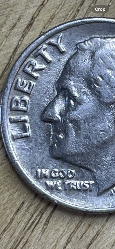 Rare find, 1985 P Roosevelt Dime P Mint Mark filled in with multiple ...