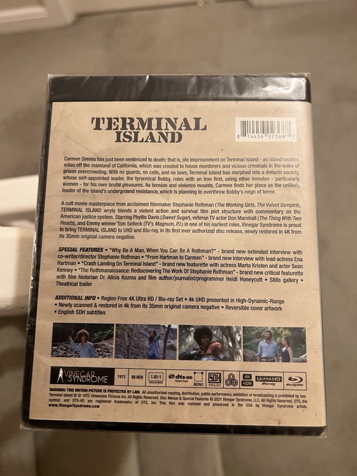 Terminal Island (4K UHD Blu-ray/Blu-ray, 1973) 814456023687 | eBay UK